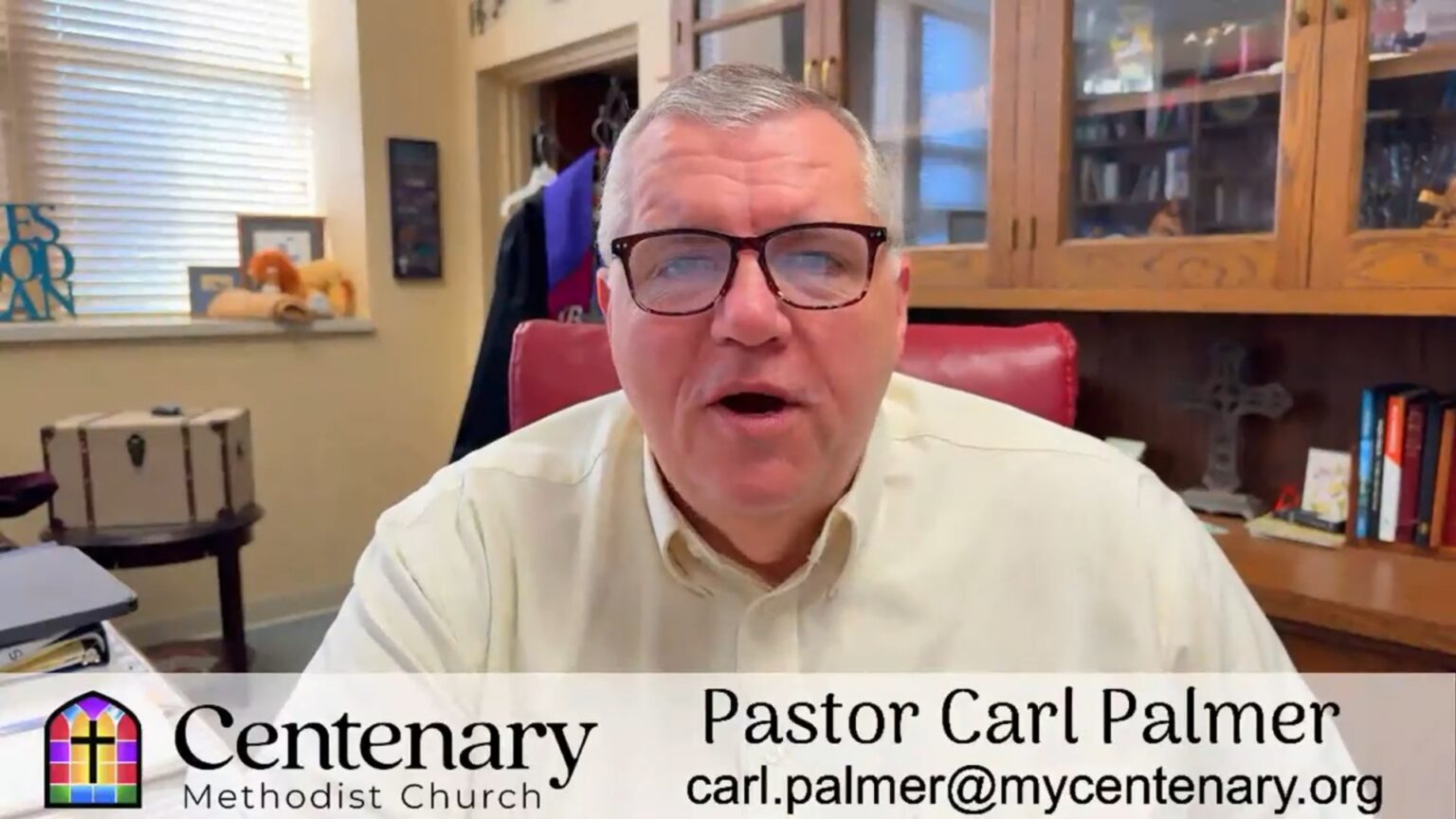 Midweek Meditation - March 12, 2025 - Pastor Carl Palmer - Centenary ...
